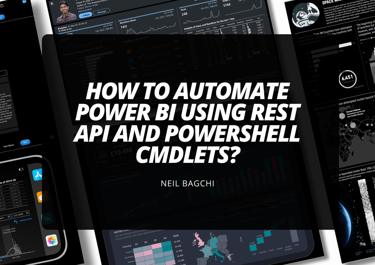 How To Automate Power Bi Using Rest Api And Powershell Cmdlets