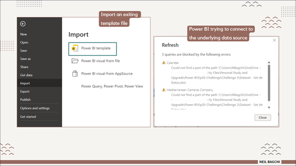 What are reusable assets in Power BI and when to use them?